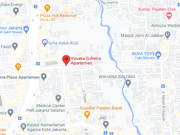 Vasaka Solterra | Apartemen Elit di Jakarta Selatan, Lokasi Prima